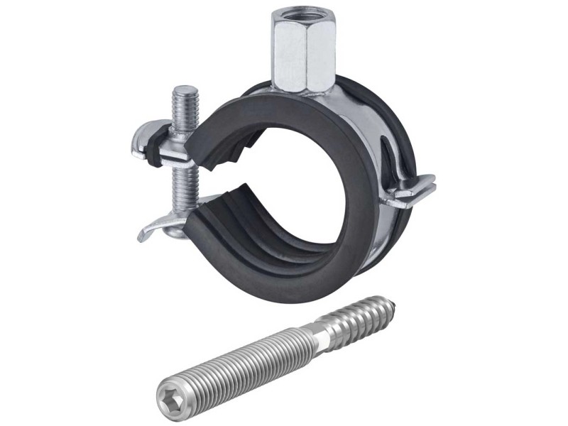Mateu® Rohrschelle isoliert verzinkt 3/4" / 2 Stk. kaufen bei OBI