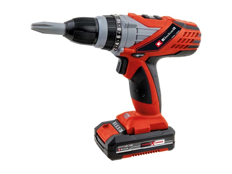 Einhell Akkuschrauber mit 4 Einsätzen kaufen bei OBI
