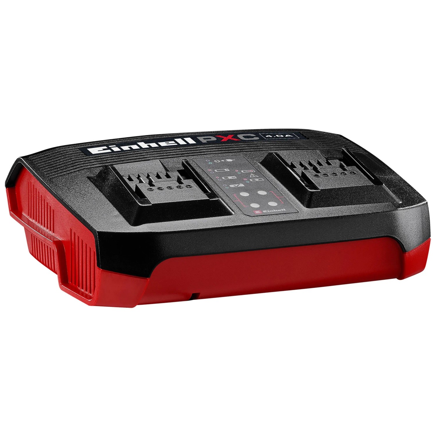 Einhell Ladegerät PXC Power X-Twincharger 4A Kunststoff Rot-Schwarz