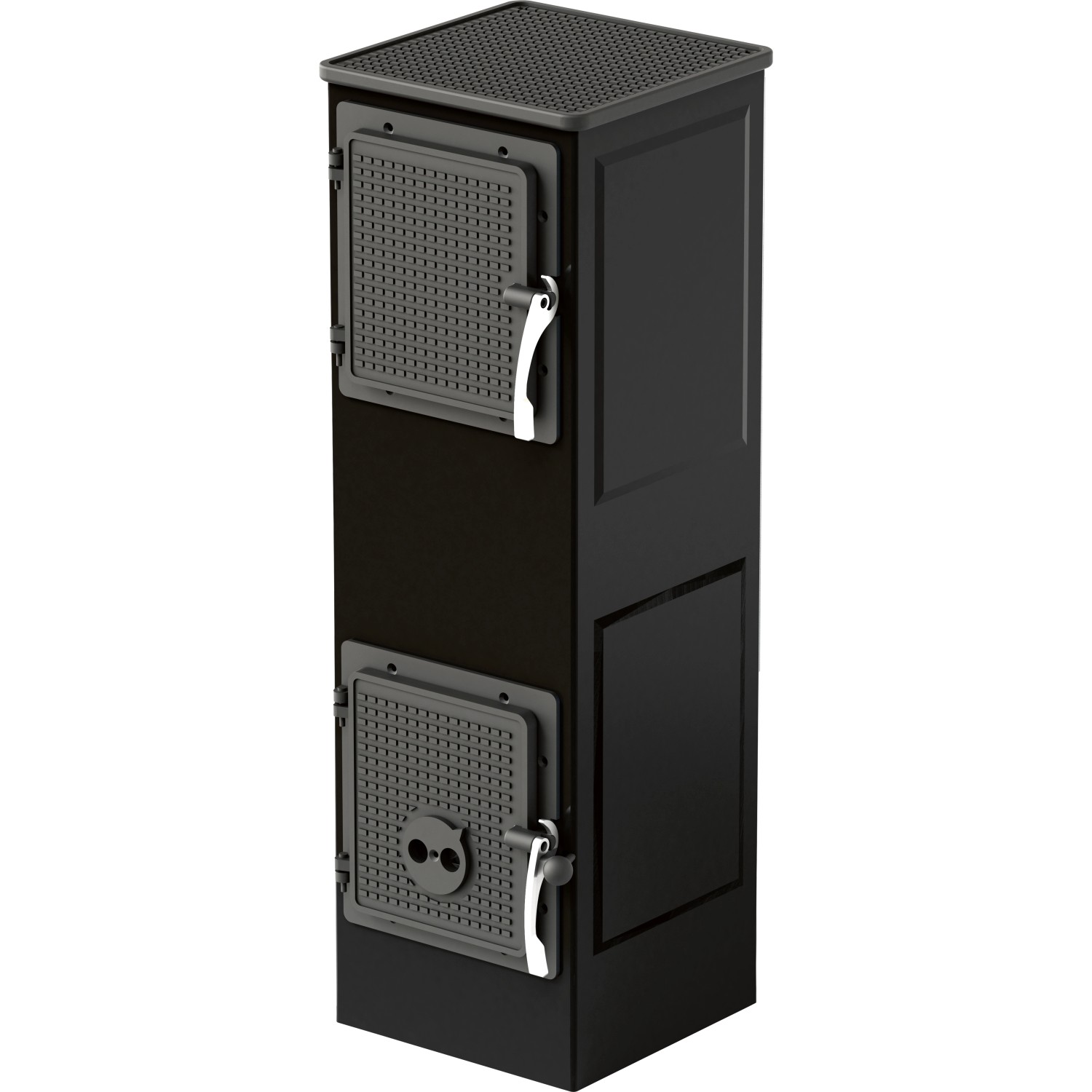 Werkstattofen Toba 2.0 (UNI 1000) Stahl Schwarz 6 kW kaufen bei OBI