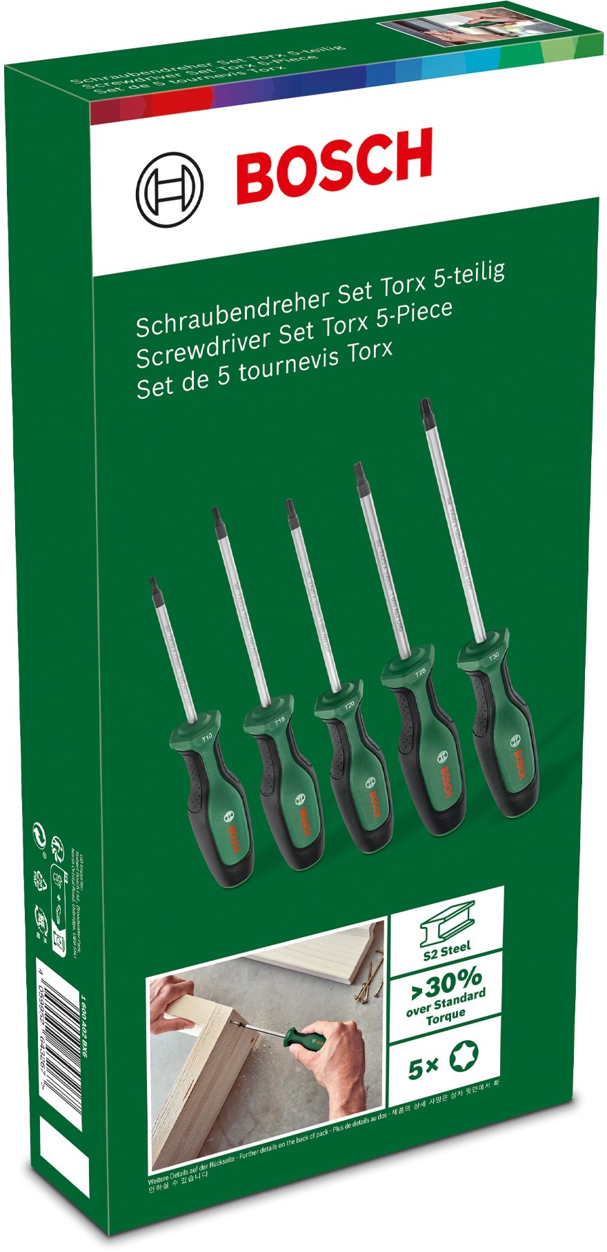 Bosch Schraubendreher-Set Torx 5-tlg. kaufen bei OBI