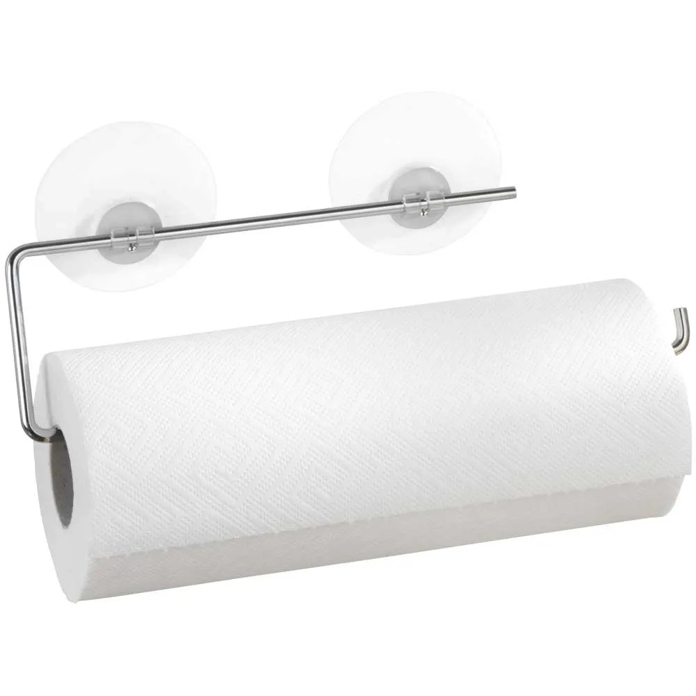 Wenko Static-Loc® Küchenrollenhalter Chrom 8,5 x 30 cm