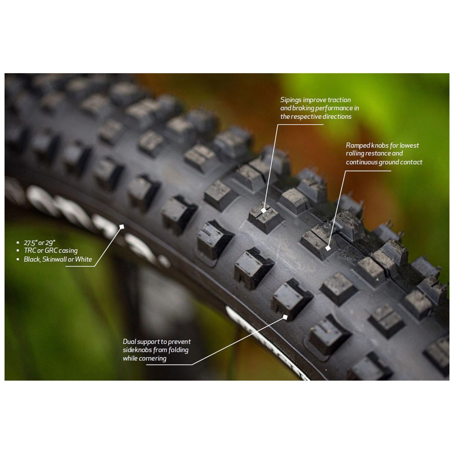 Onza Reifen Porcupine Weiss-Skinwall Faltbar 27,5" x 2,40" TRC 60 TPI ...