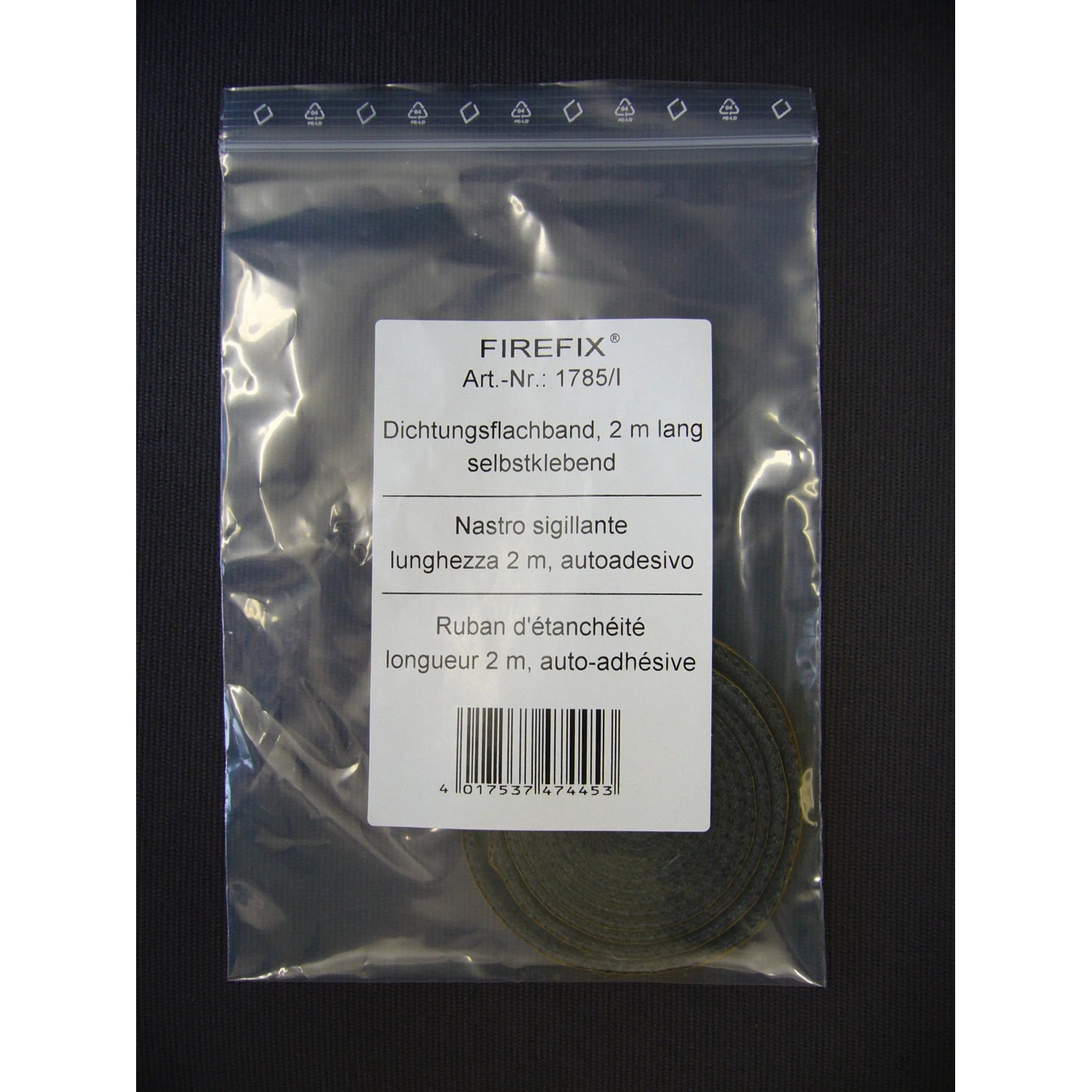 Firefix Isoglas-Band Schwarz 10 x 3 mm kaufen bei OBI