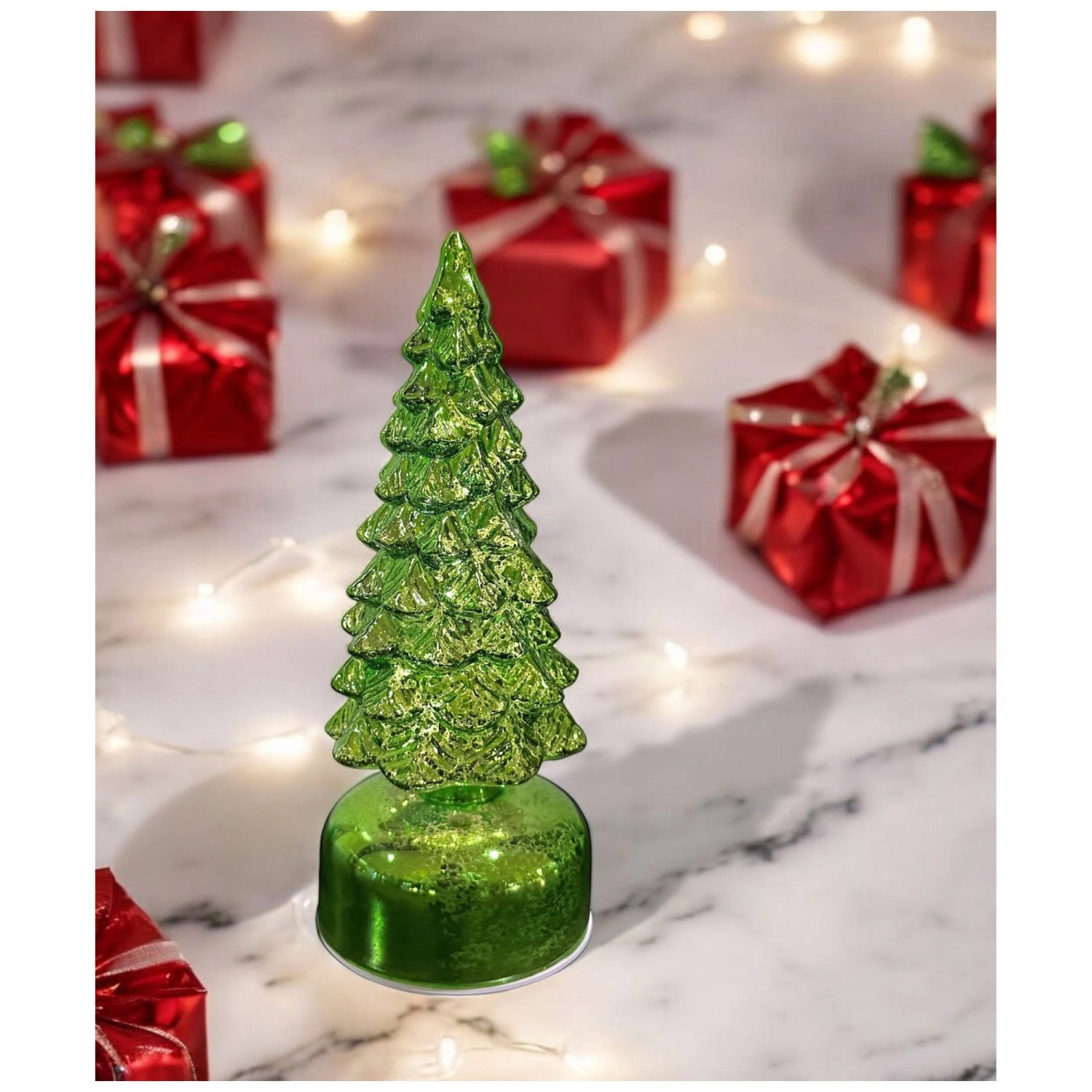 LED-Tannenbaum Glas 29 cm