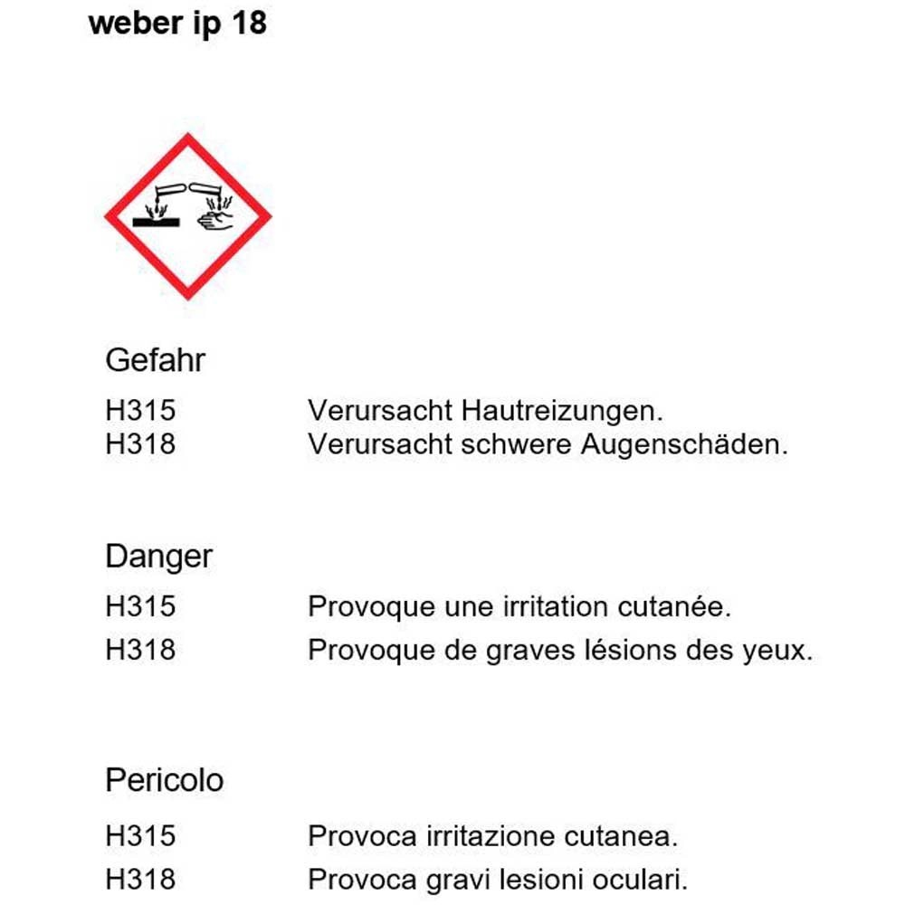 Kalk-Zement-Grundputz Weber ip 18 / 25 kg kaufen bei OBI