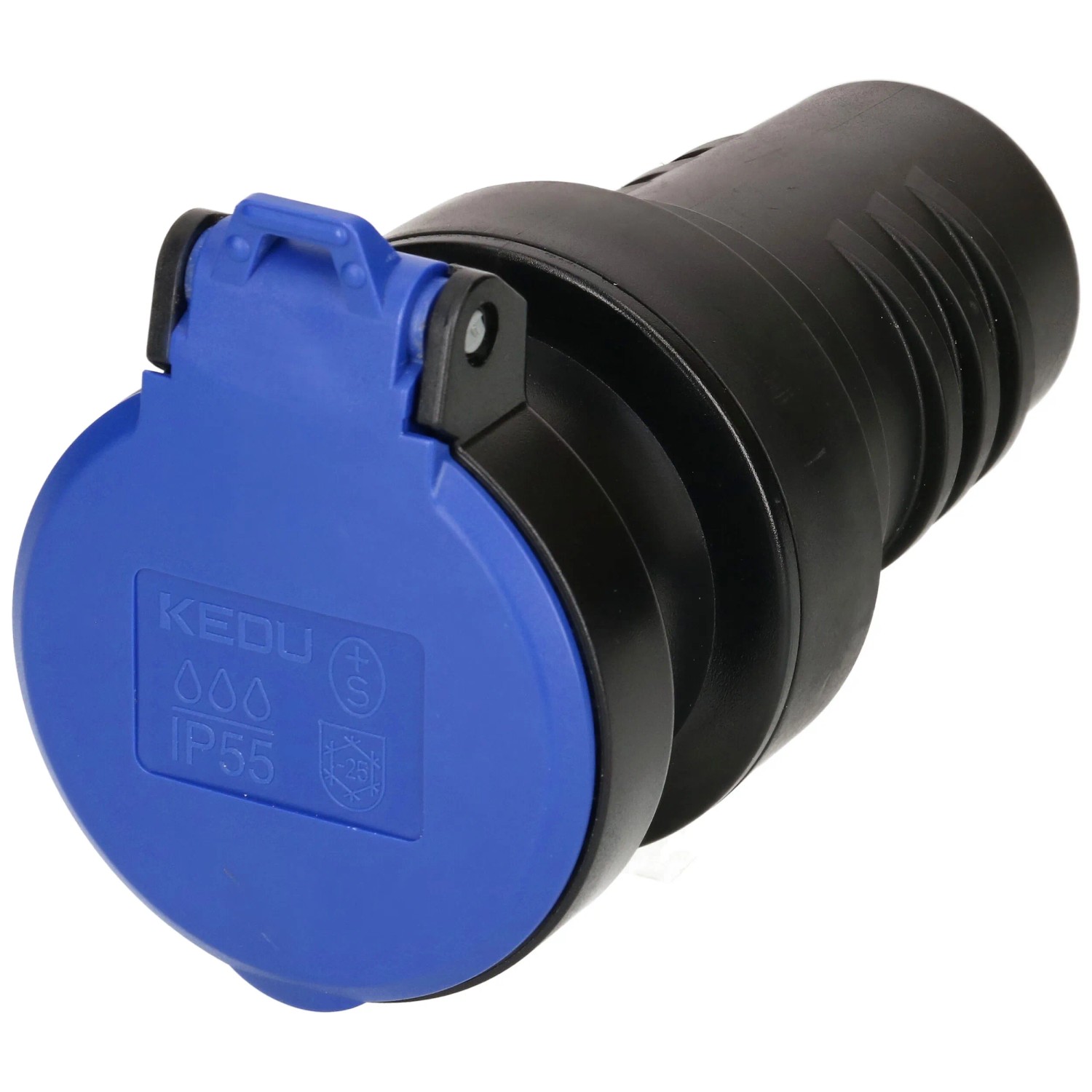 Kupplung T23 / 3-polig / IP55 Schwarz-Blau 250 V kaufen bei OBI