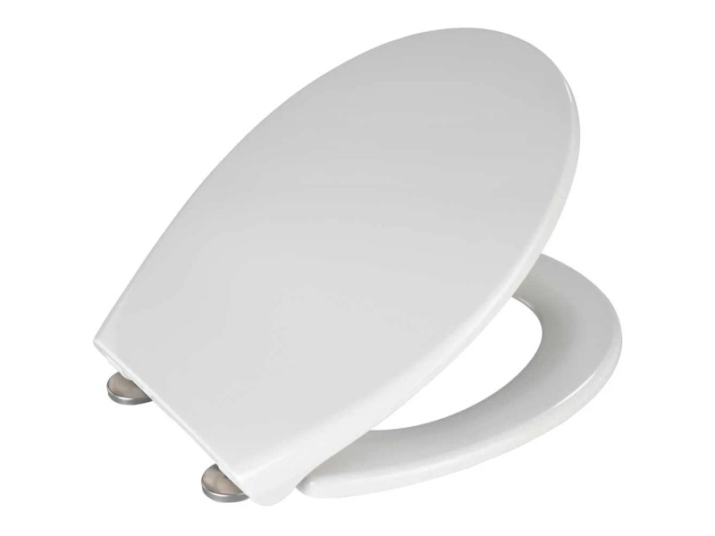 Wenko WC-Sitz Samos Premium mit Easy-Close Duroplast Weiss