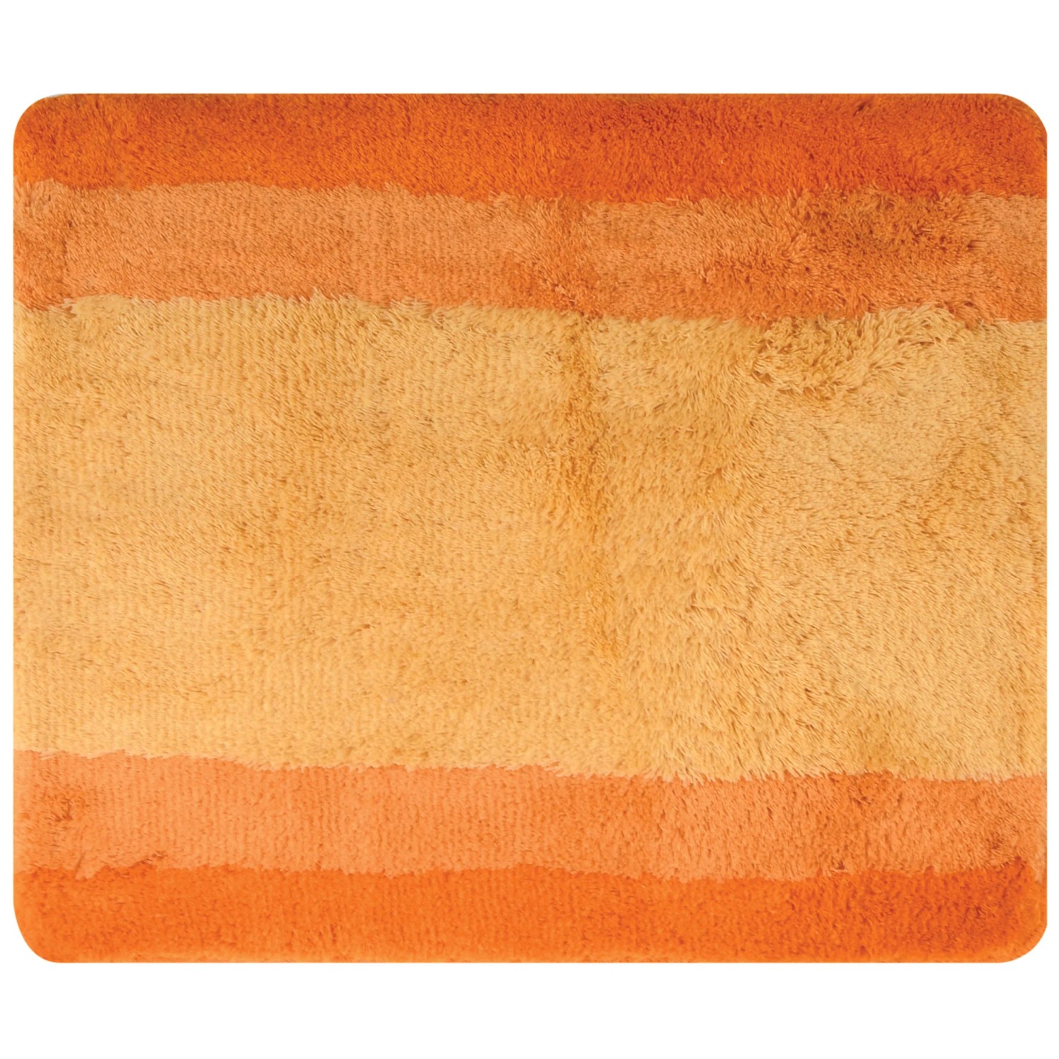 Spirella Badematte Balance Polyester Orange 55 x 65 cm kaufen bei OBI
