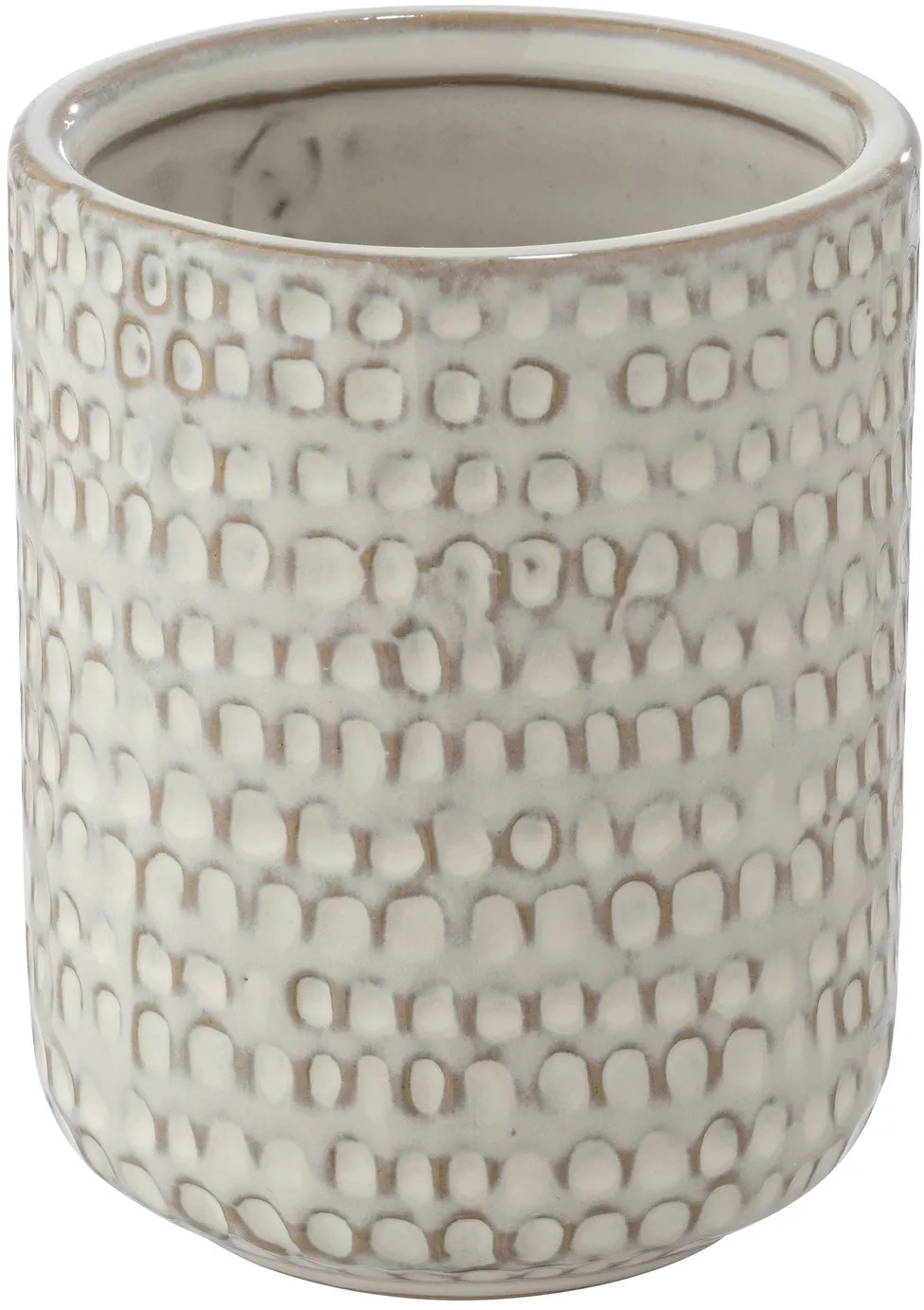 Wenko Zahnputzbecher Pergole Keramik Beige