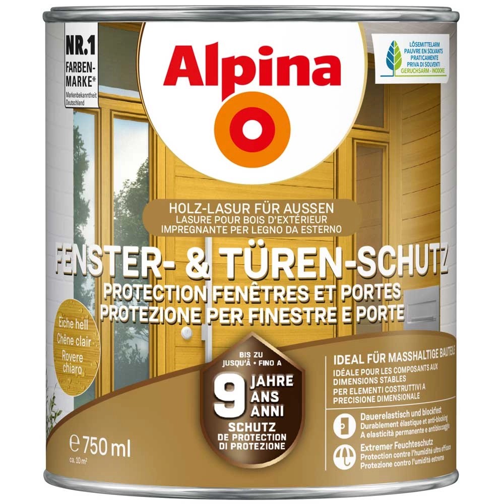 Alpina Fenster- & Türen-Schutz Eiche hell DIF 750 ml kaufen bei OBI