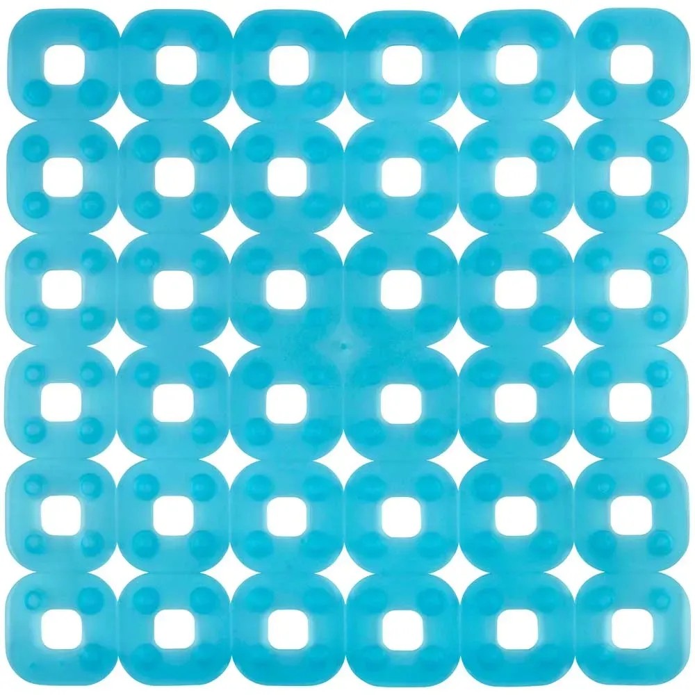 Diaqua® Tapis de bac à douche Paco Aqua 53 x 53 cm