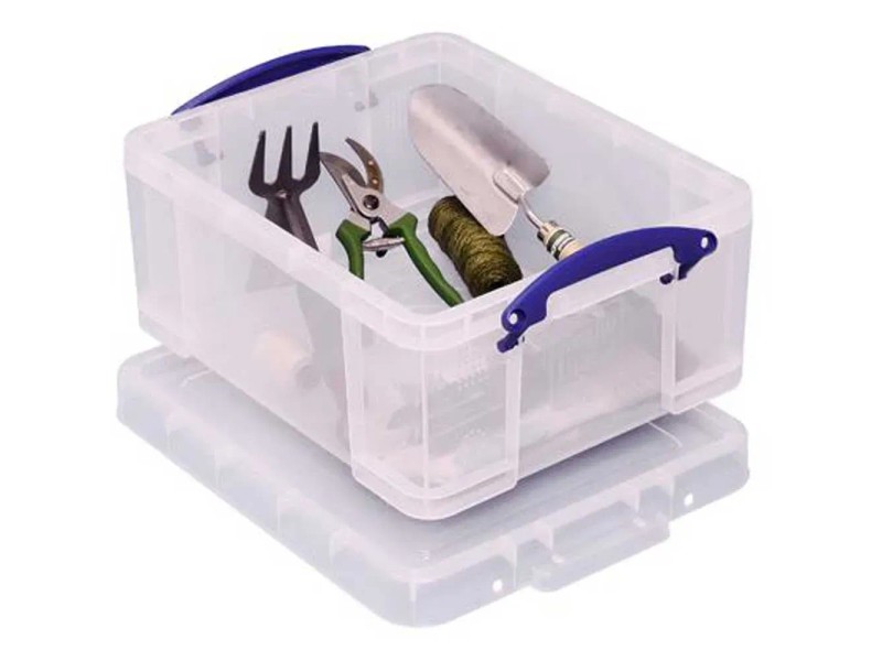 Aufbewahrungsbox mit Deckel Kunststoff 21 l (HxBxT) 20 x 35,6 x 45,6 cm ...