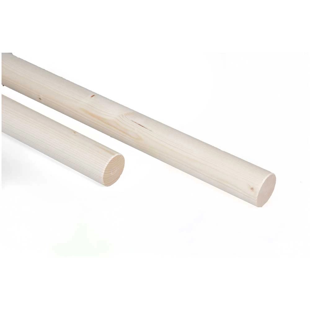 Bois rond Épicéa Ø 5,2 cm / hauteur 40 cm
