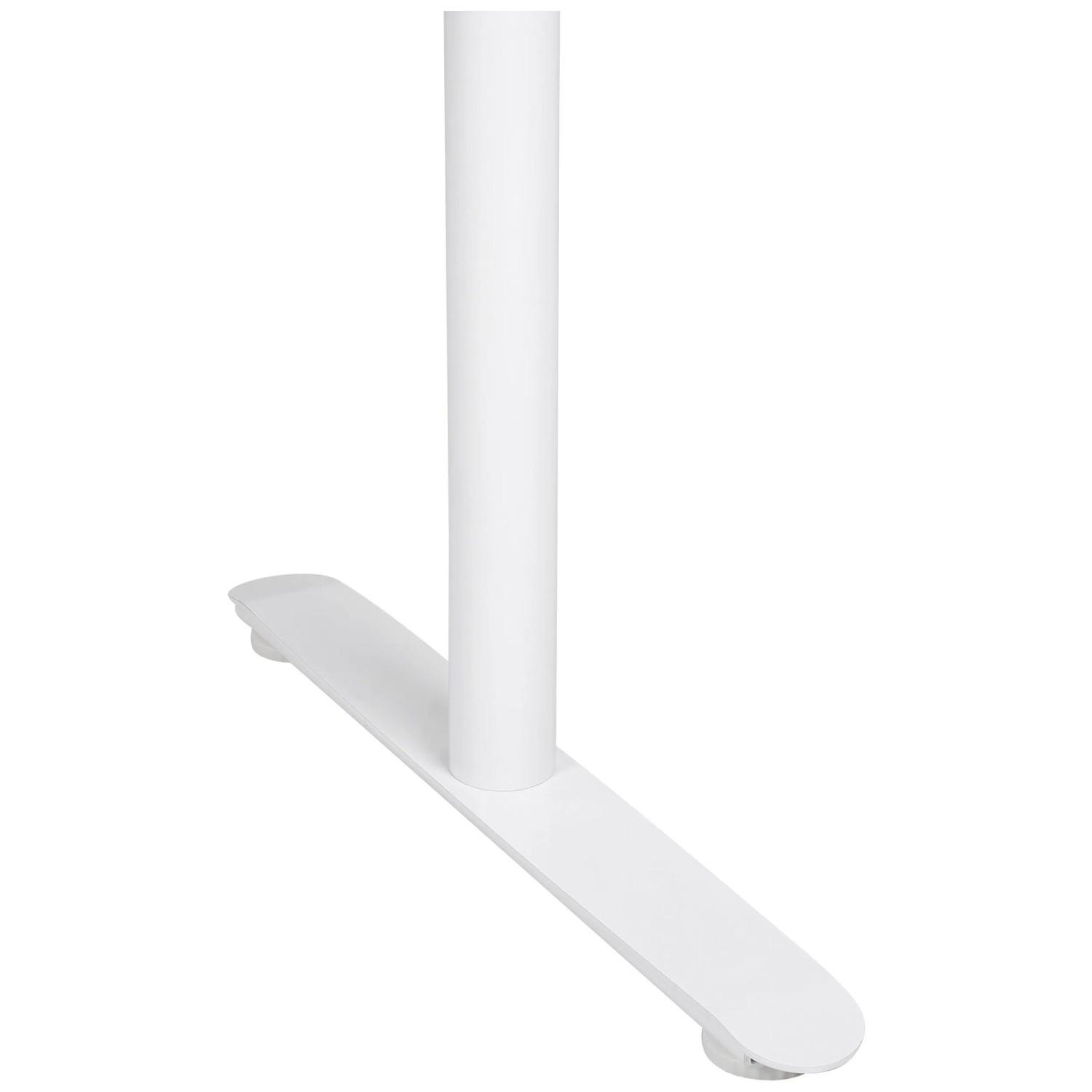 Beliani Scrivania Destinas regolabile in altezza grigio/bianco 160 x 72 cm