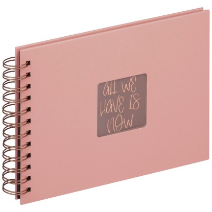 Spiralalbum Fun Peach Fuzz 40 Seiten / 17 x 23 cm