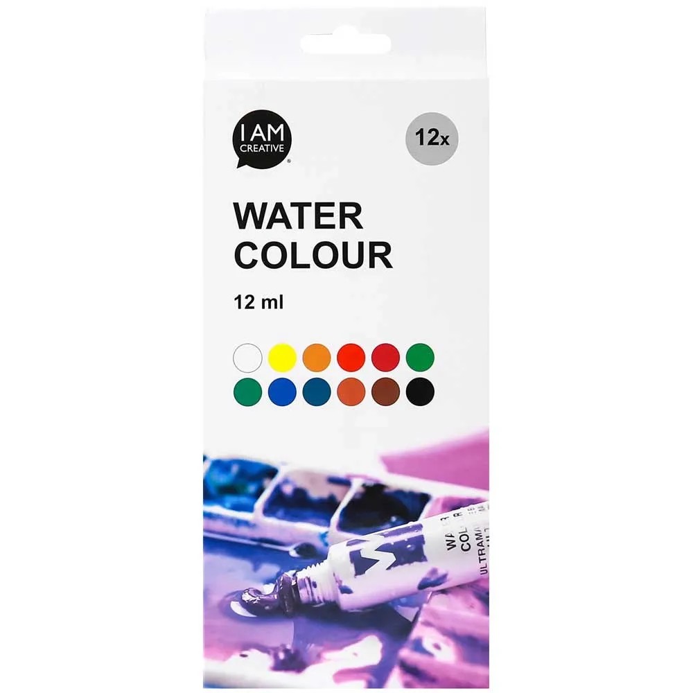I Am Creative Aquarellfarben Tube 12 ml / 12er-Set kaufen bei OBI