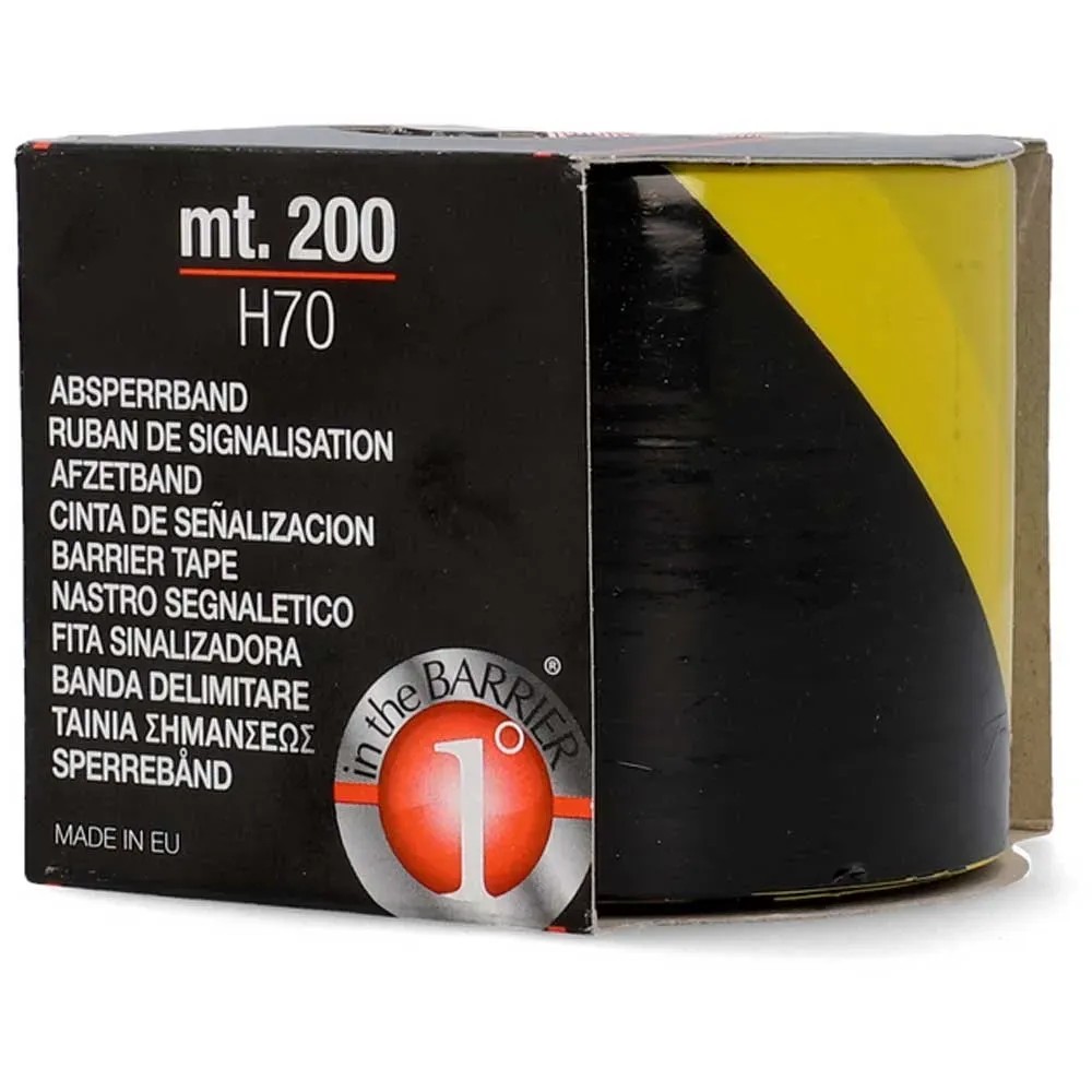 Absperrband Gelb-Schwarz Länge 200 m kaufen bei OBI