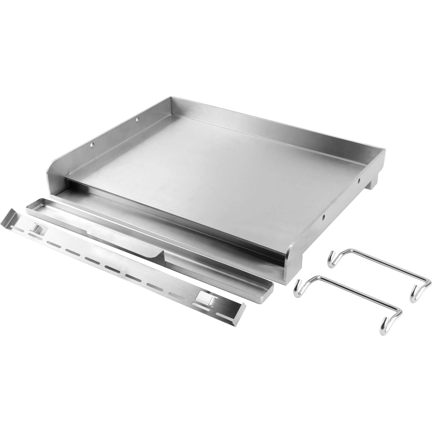 Jamestown Piastra grill plancha acciaio inossidabile