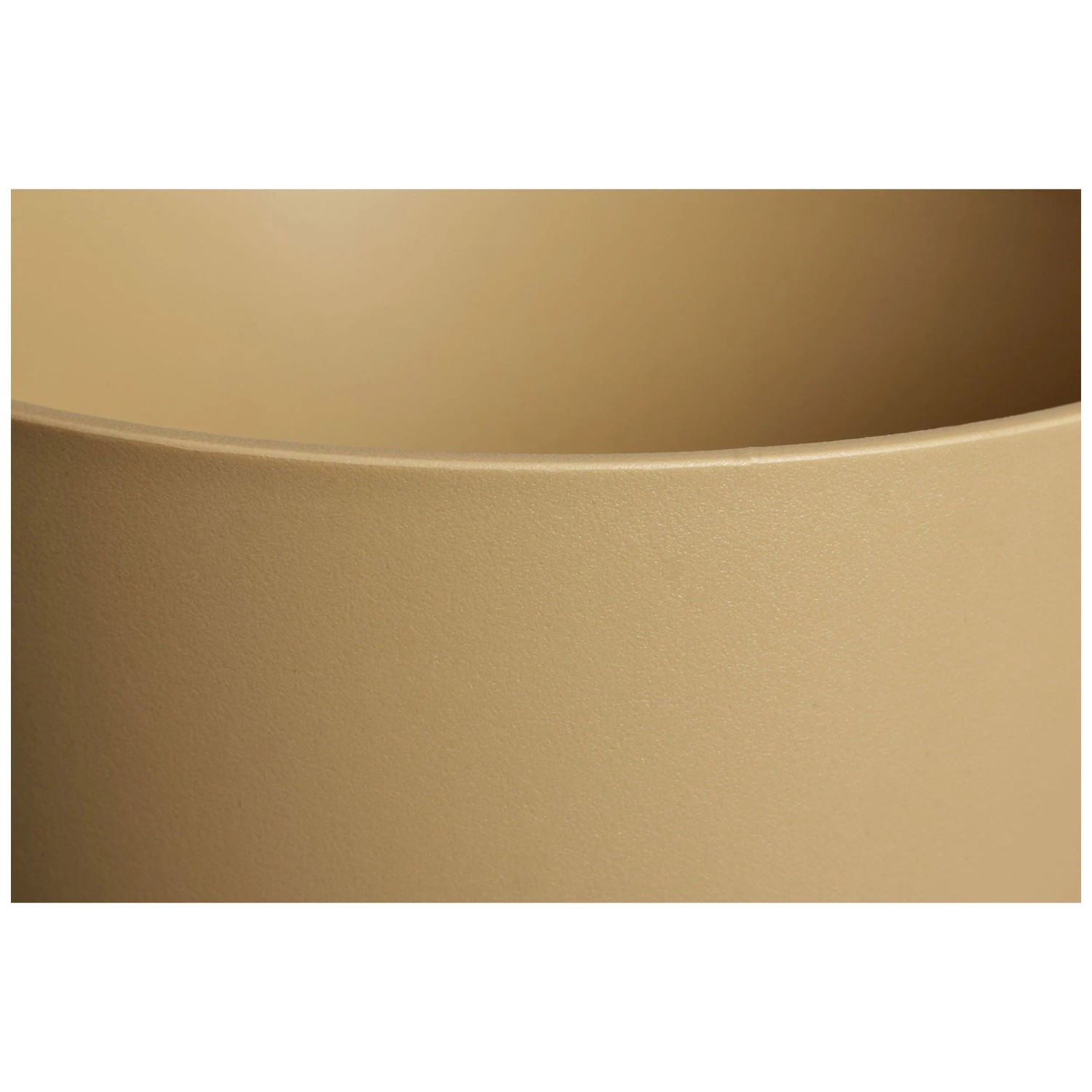 Elho Fioriera Greenville Round plastica Sabbia dorata Ø 18 x 17,4 cm