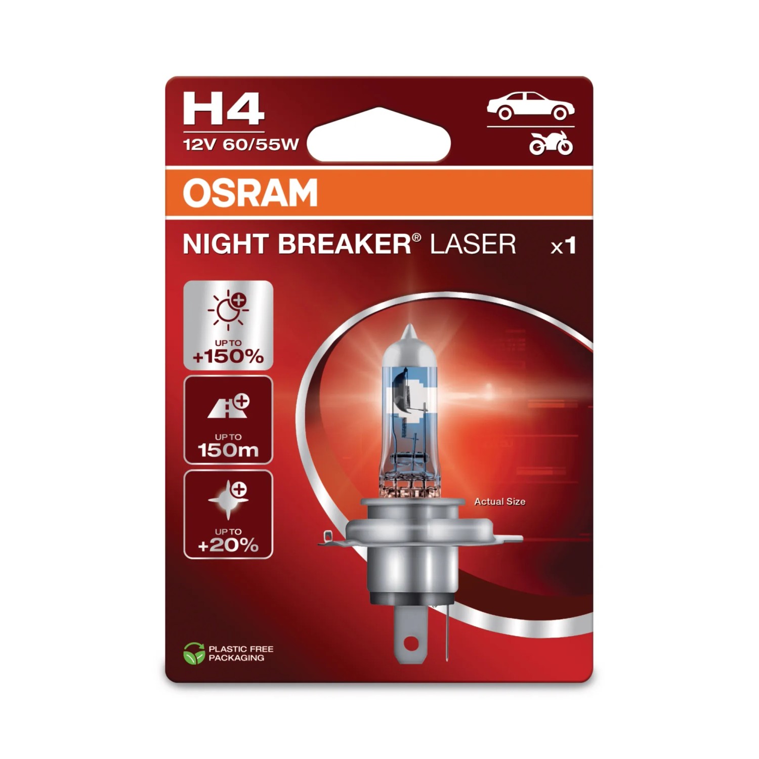Osram LED-Fahrzeuglampe Night Breaker Laser H4-LED 2.0 kaufen bei OBI