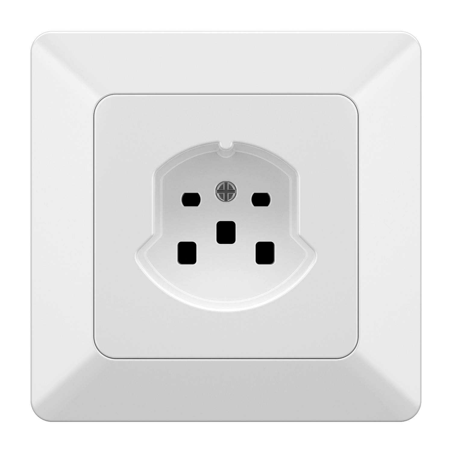 UP-Steckdose 1x Typ 25 Modino Priamos Weiss kaufen bei OBI