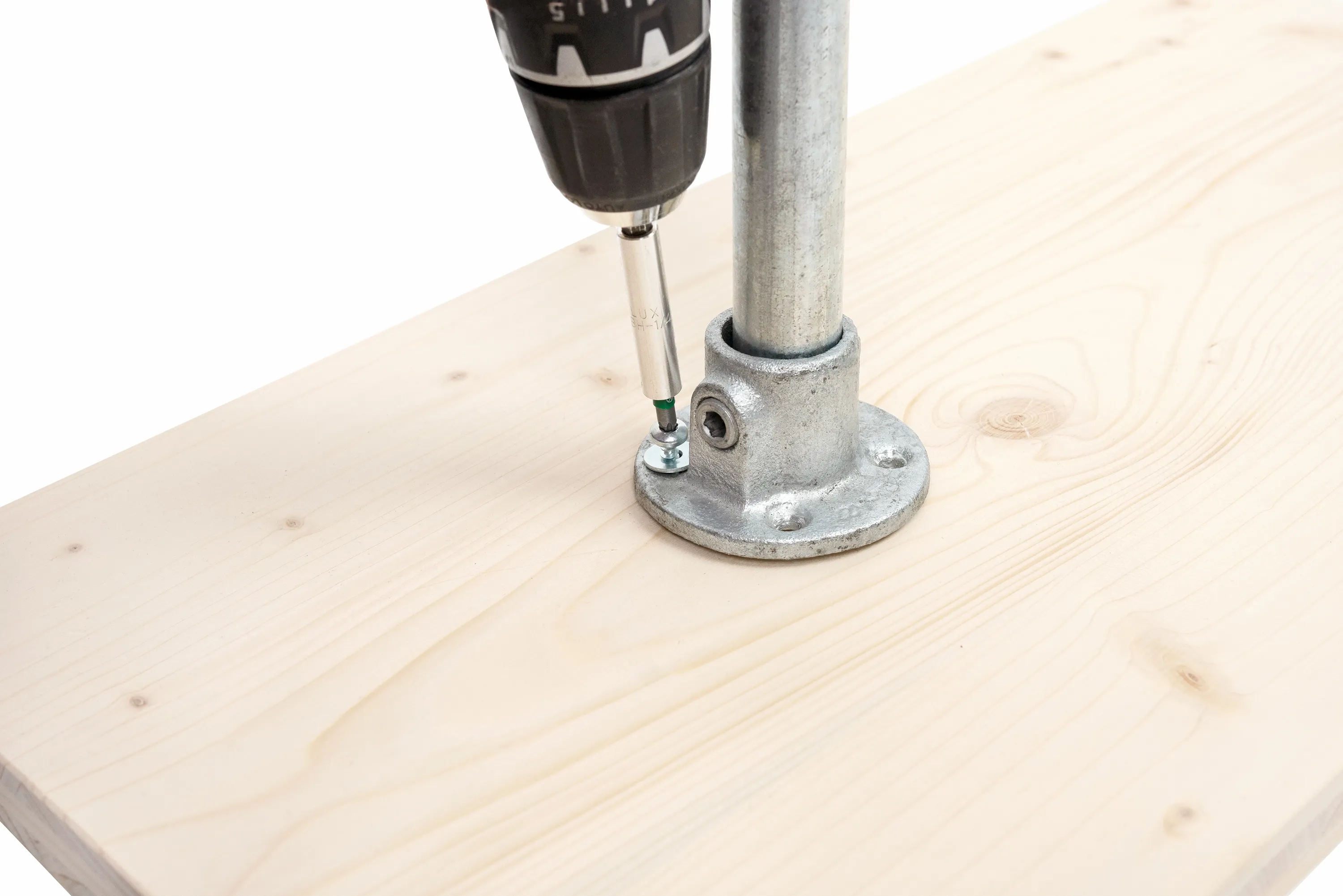 Fussplatte Schwarz Ø 8 cm kaufen bei OBI