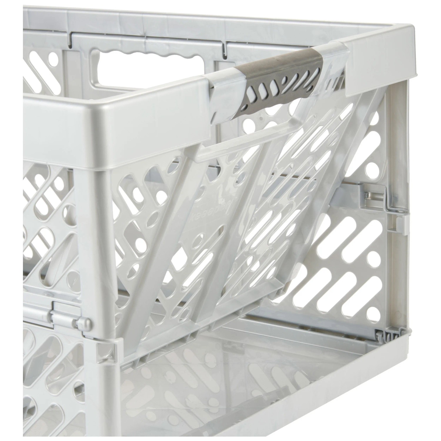 Keeeper Klappbox Lea Kunststoff Silber 45 l kaufen bei OBI