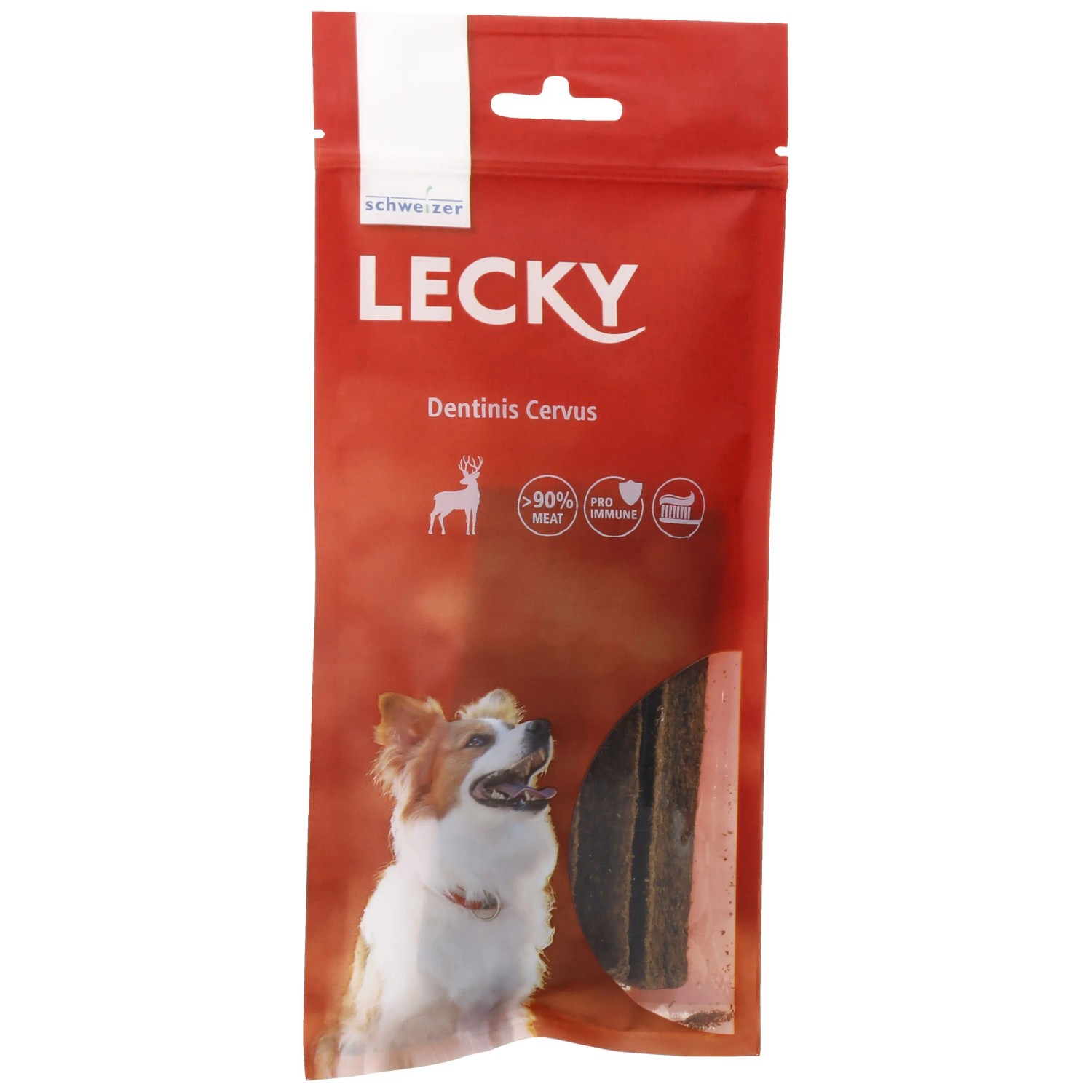 Eric Schweizer Hundesnack Lecky Dentinis Cervus 5 Stk.