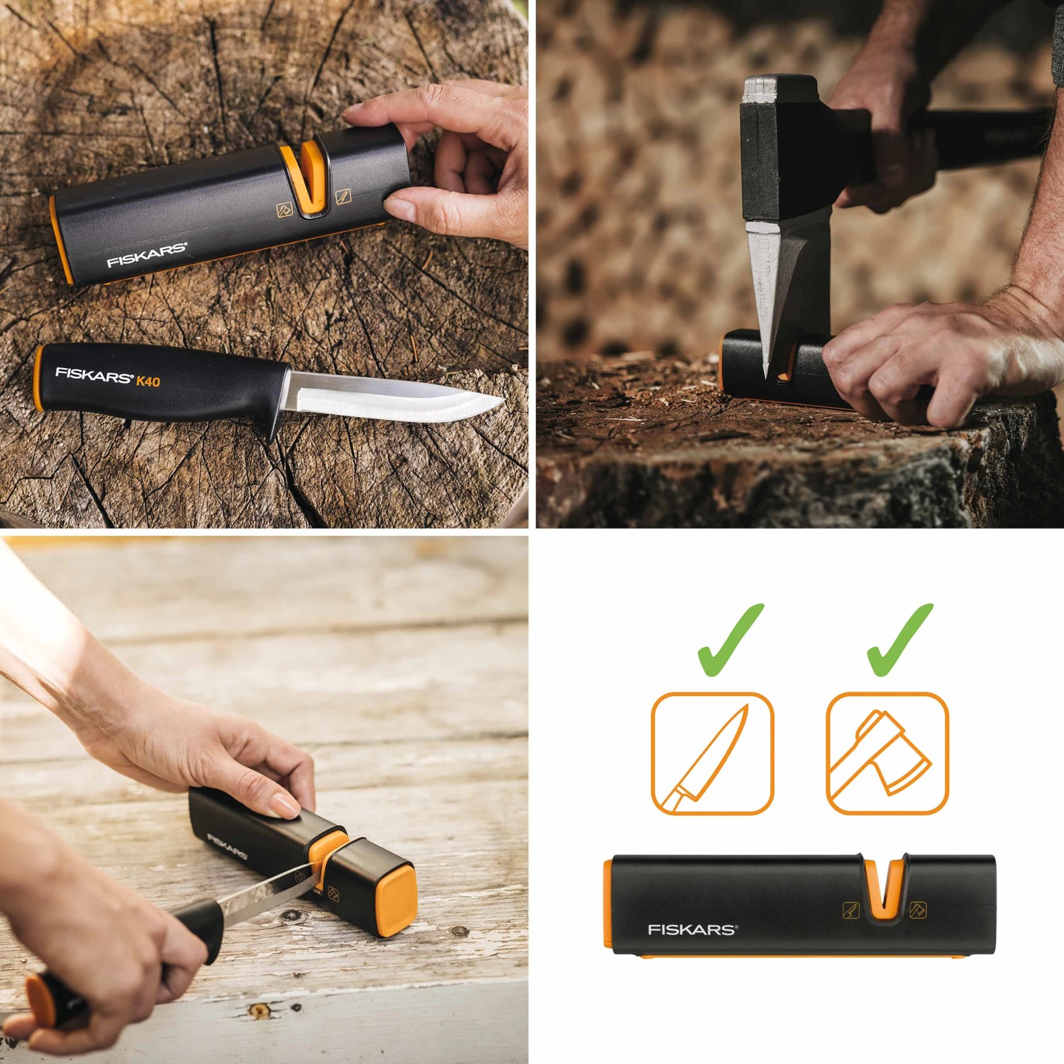 Fiskars Axt- und Messerschärfer Xsharp kaufen bei OBI
