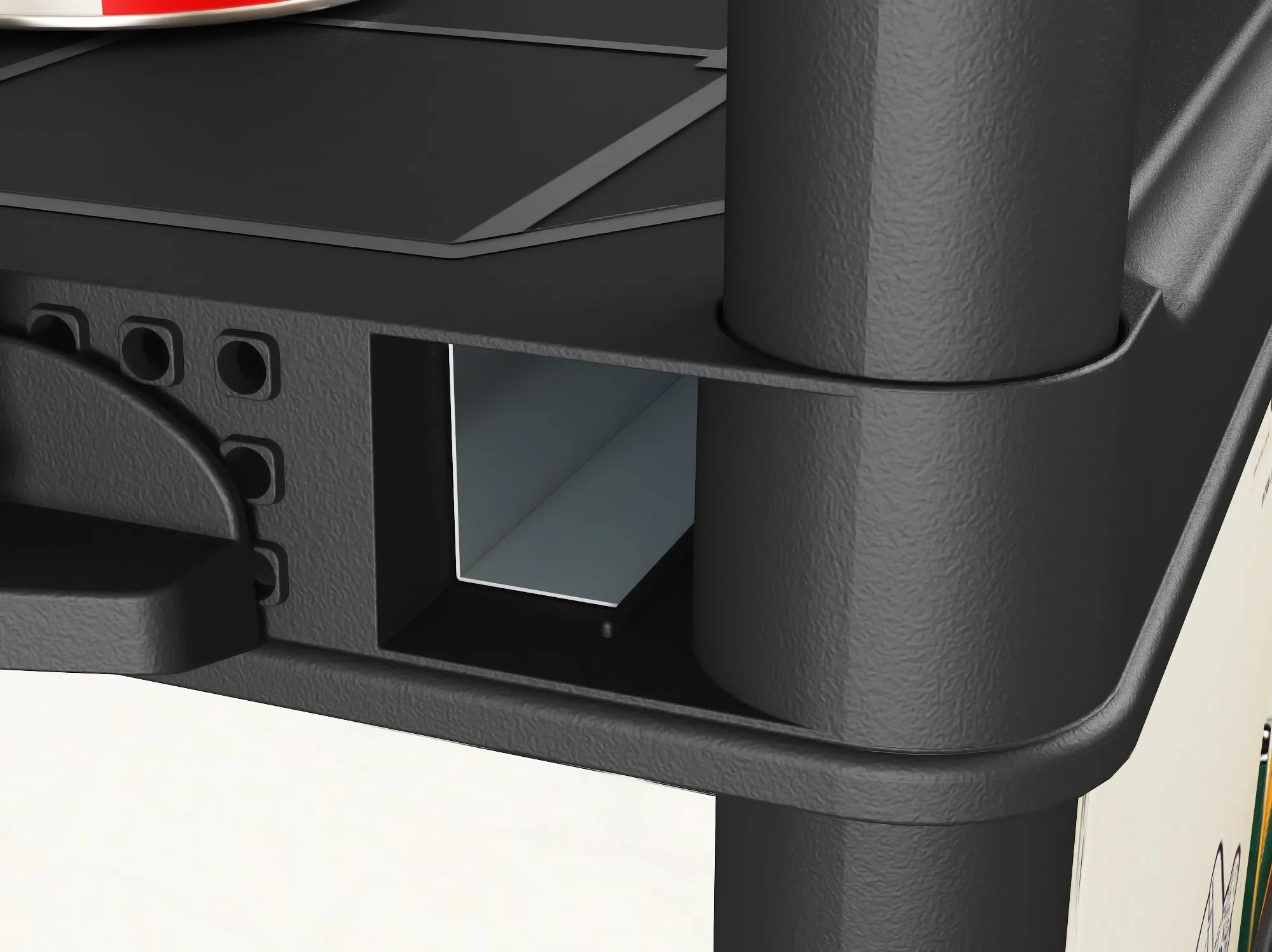 OBI Kunststoff-Steckregal L-120 Schwarz (HxBxT) 187 x 120 x 40 cm ...