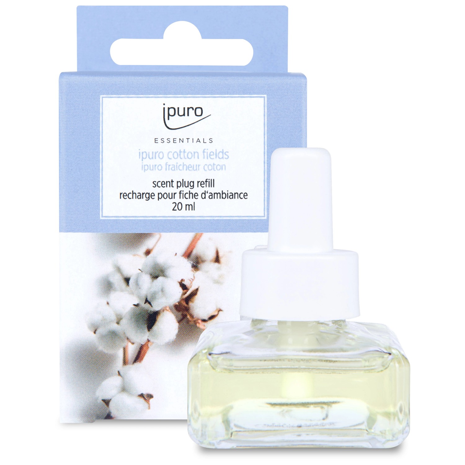 Ipuro Réservoir de recharge Scent Plug Essentials Cotton Fields 20 ml