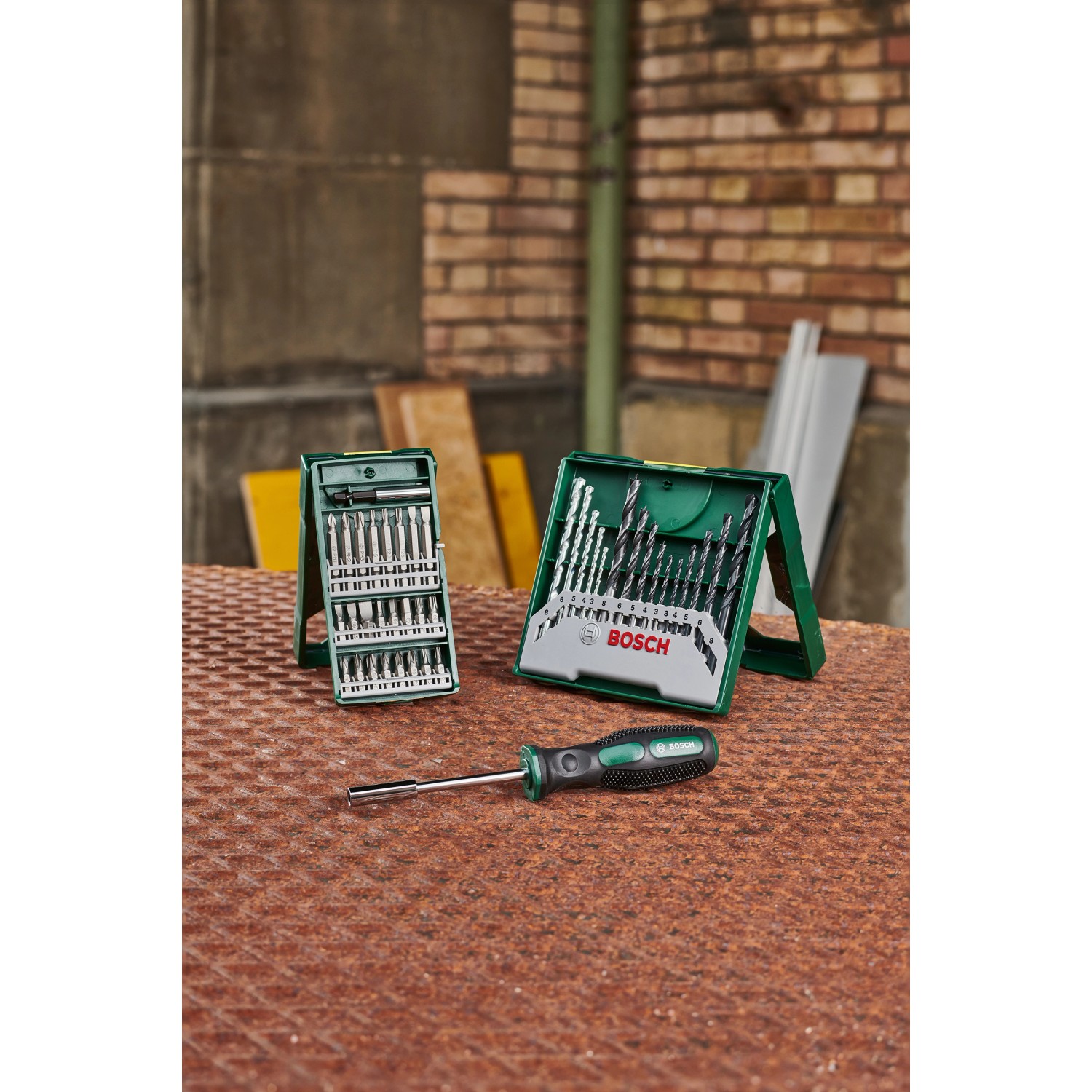 Bosch Bohrer- und Schrauberbit-Doppel-Set Mini-X-Line 41-tlg. kaufen bei OBI