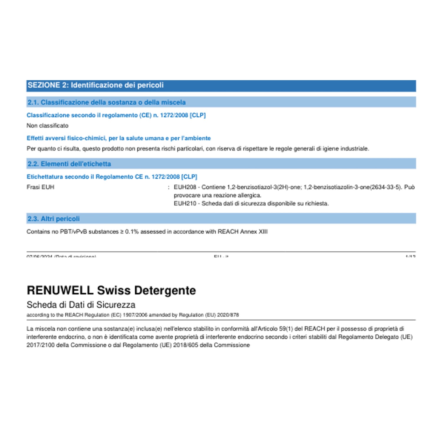 Renuwell Swiss Reiniger 500 ml kaufen bei OBI