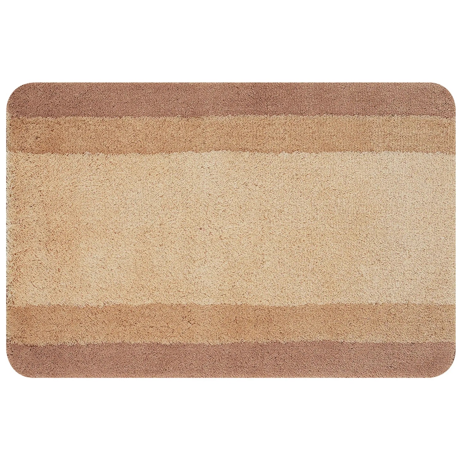 Spirella Badmatte Balance Bahama Beige 70 x 120 cm / Florhöhe 2 cm