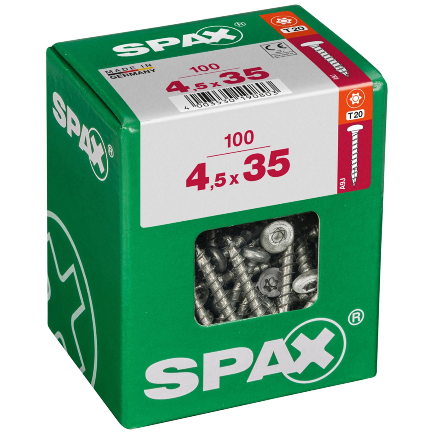 Spax Universalschrauben Wirox 4,5 x 35 mm / 100 Stk. kaufen bei OBI