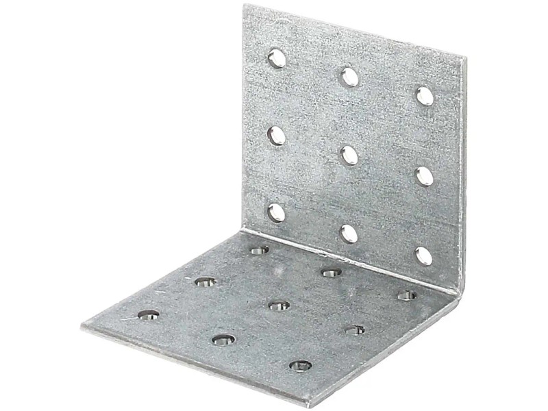 Angolare perforato acciaio zincato (HxLxP) 60 x 60 x 60 mm acquista da OBI