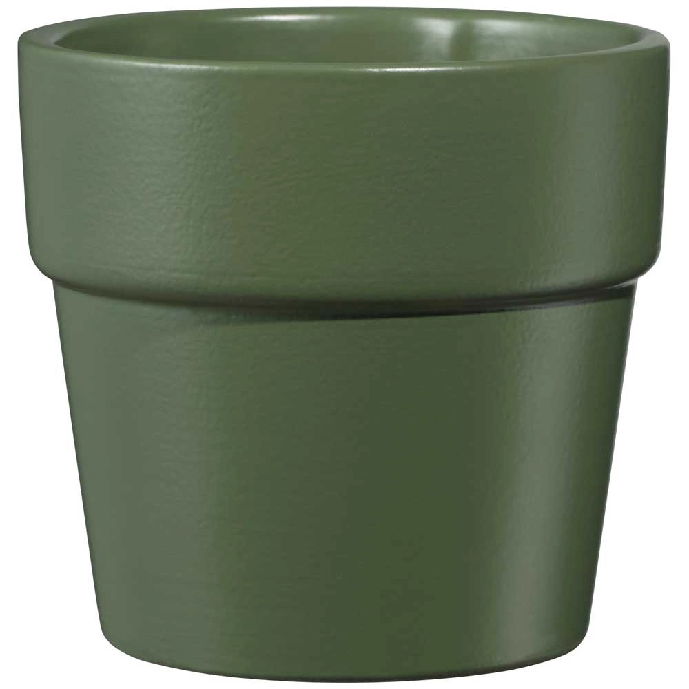 Cache-pot Lima Vert mousse mat Ø 7 cm / Hauteur 7 cm
