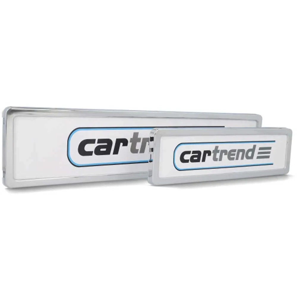 Cartrend Kennzeichenhalter Chrom ABS-Kunststoff kaufen bei OBI