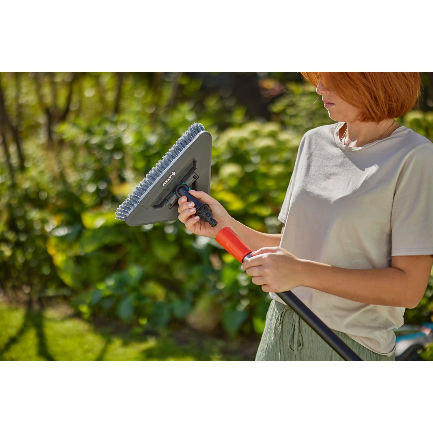 Gardena Stielbürste Soft Flex Cleansystem