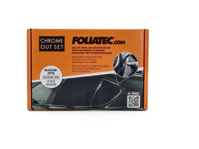 Foliatec Chrome Out-Set Schwarz glänzend (HxBxT) 75 x 167 x 112 mm ...