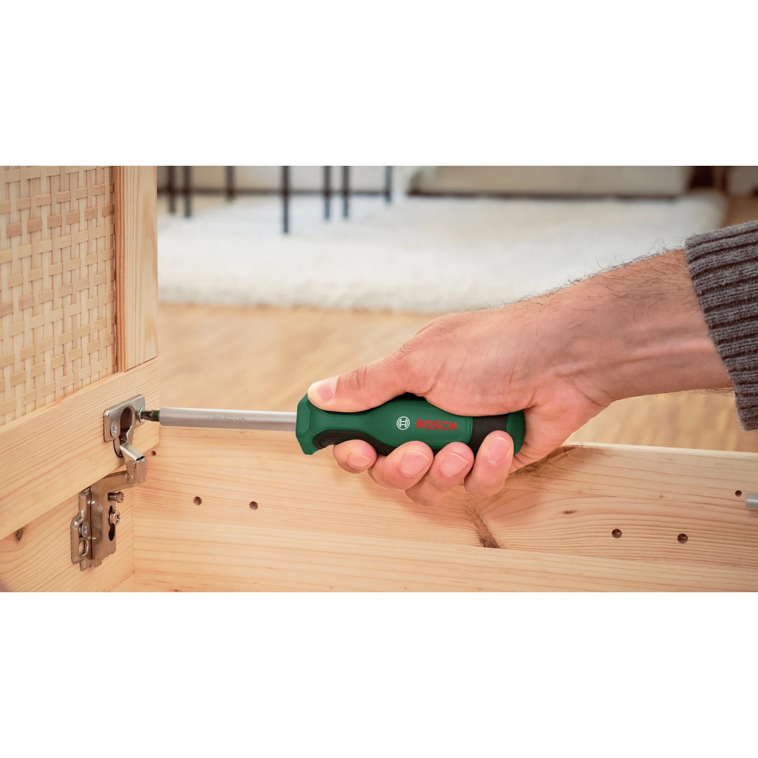 Bosch Ratschen-Set 6 mm (1/4") und 13 mm (1/2") 57-tlg.