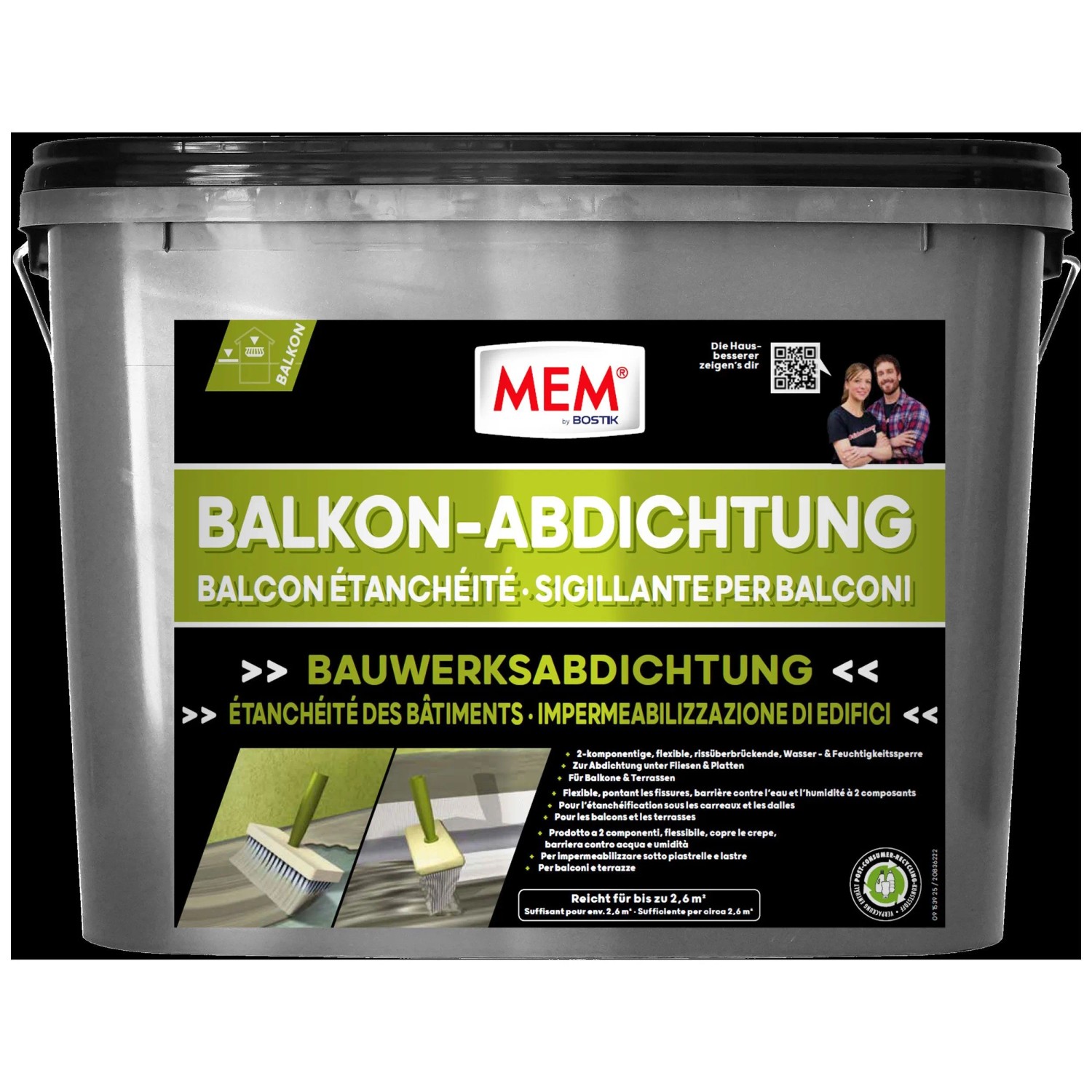 MEM Impermeabilizzante per balconi 10 kg