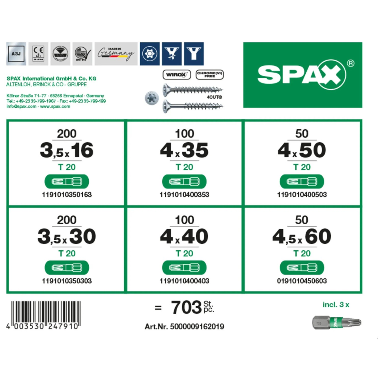 Spax Montagekoffer L-BOXX Mini 1 Stk. kaufen bei OBI