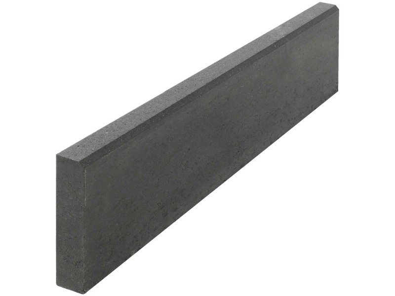 Randstein Vero Graphit 100 x 25 cm / Stärke 6 cm