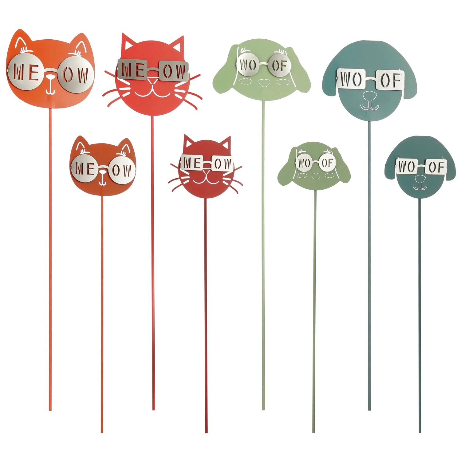 Mica Decorations Gartenstecker Hund Hellgrün 80 x 13,5 cm kaufen bei OBI