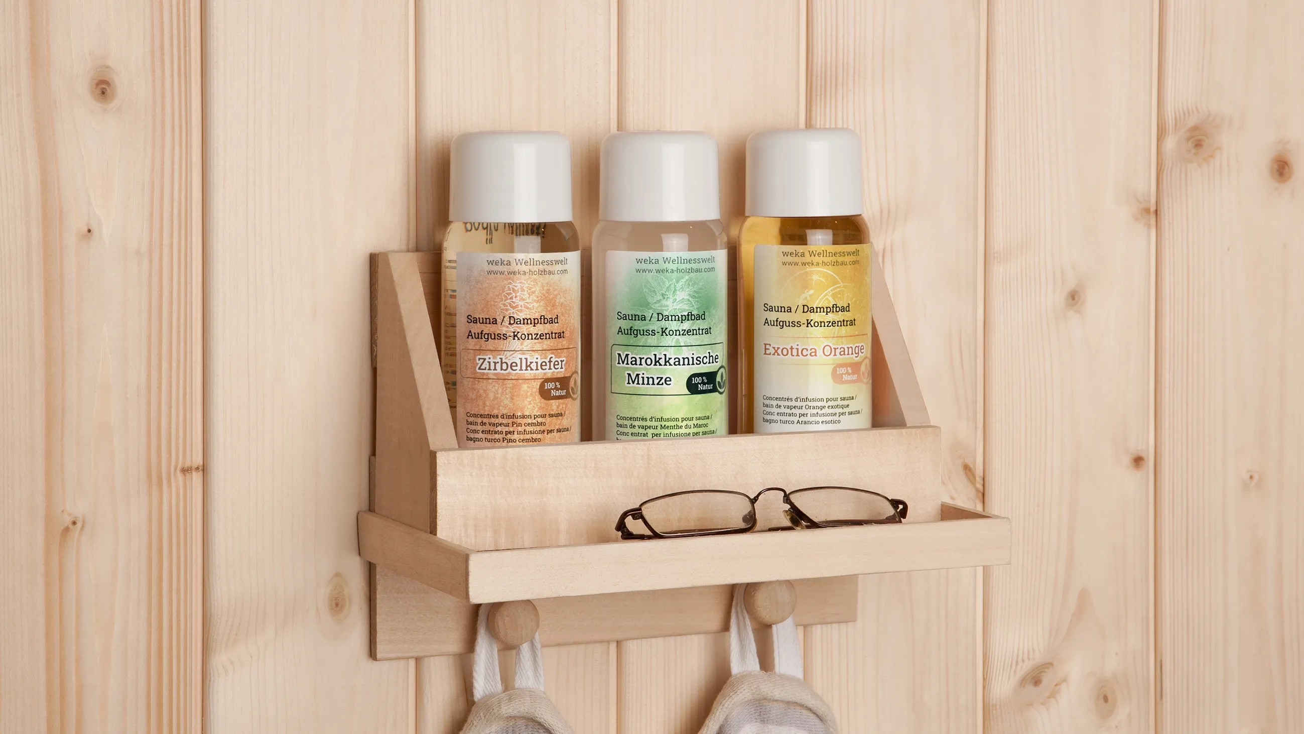 Weka Set concentré d'infusion avec étagère murale