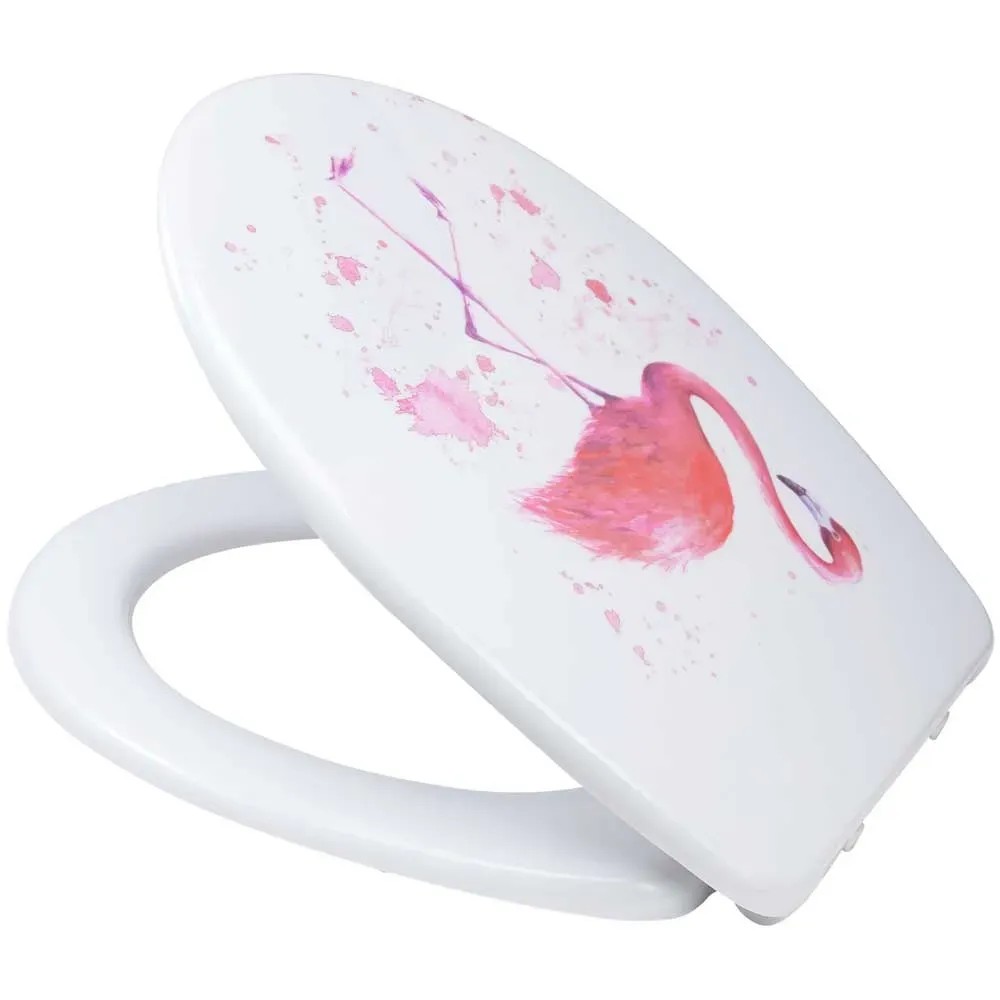 Diaqua® Siège WC Flamingo Duroplast avec abaissement automatique ...