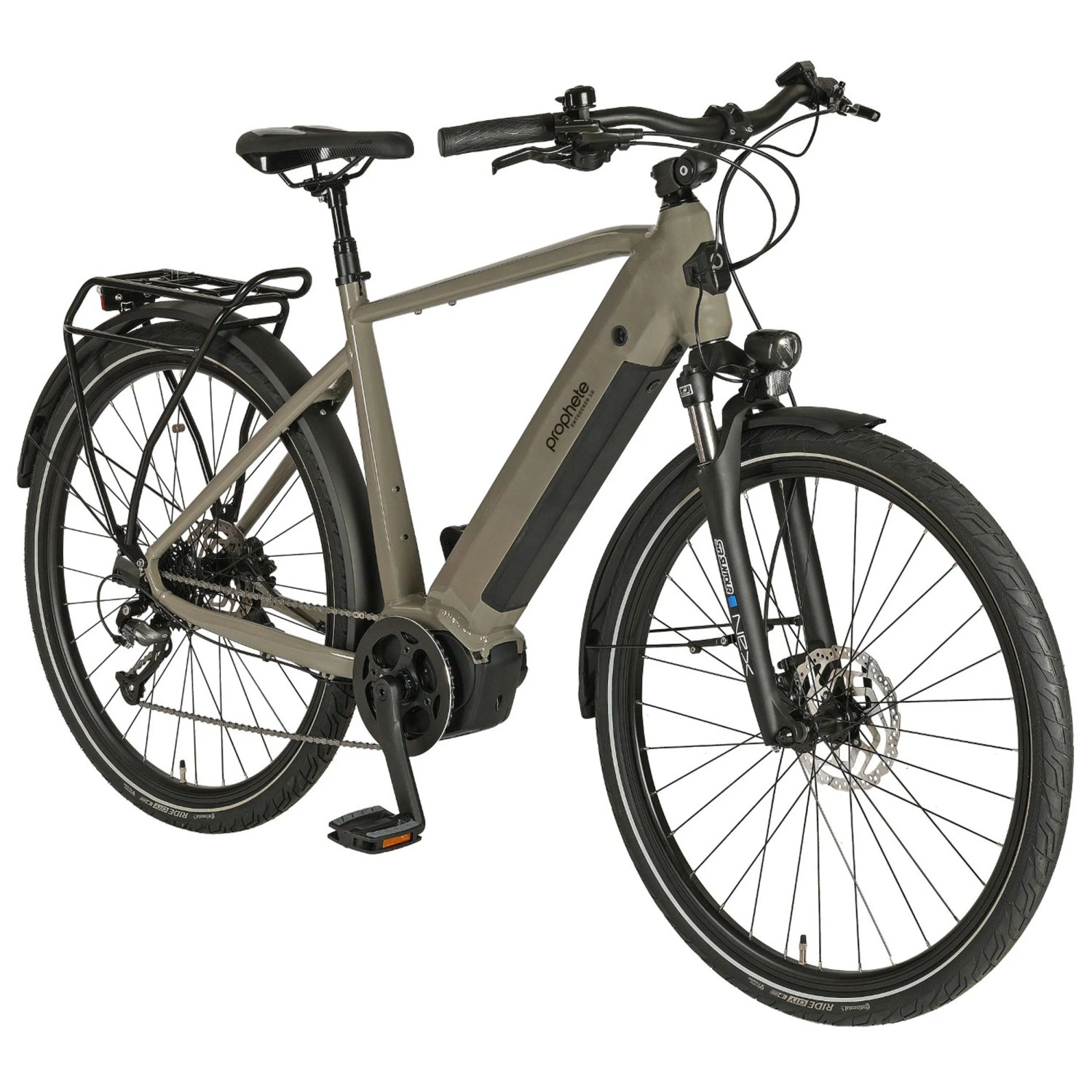 Prophete Trekking-E-Bike Entdecker 3.0 Damen Aluminium Perlnachtblau ...