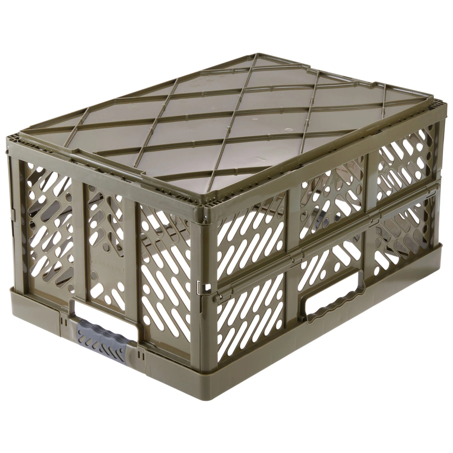 Keeeper Klappbox Lea Kunststoff Olive 45 l kaufen bei OBI